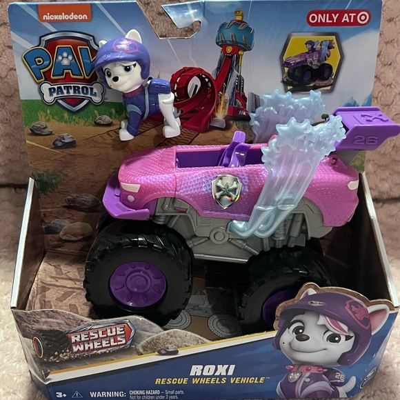 Paw Patrol | Toys | Paw Patrol Roxi Rescue Wheels Vehicle Pink And ...